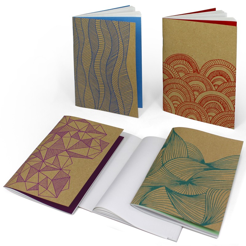 Organic notebooks made with recycled leather - in love with paper